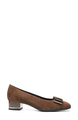 ARA Garnet Suede Pump - Mocca