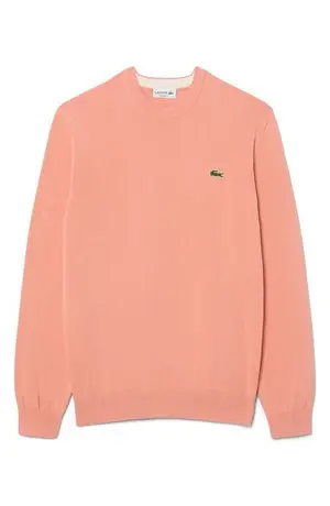 Lacoste Cotton Jersey Crewneck Sweater - Miami