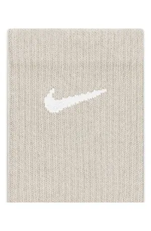 Nike Everyday Plus Cushion Crew Training Socks 3 Pack - Ivory/ Pink/ Brown