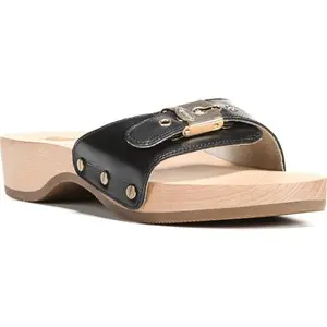 Dr. Scholl'S Original Collection Platform Slide Sandal - Black