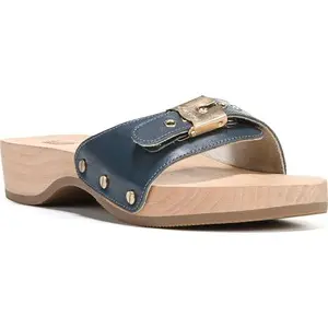 Dr. Scholl'S Original Collection Platform Slide Sandal - Navy