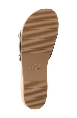 Dr. Scholl'S Original Collection Platform Slide Sandal - Navy