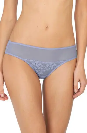 Natori Cherry Blossom Lace Briefs Boat Blue