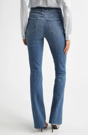 L'Agence Ruth High-waist Straight-leg Jeans