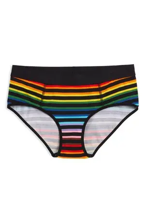 TOMBOYX Hipster Briefs Progress Pride Stripe