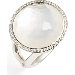 Ippolita Stellalollipop Cocktail Ring - Silver/ Mother Of Pearl