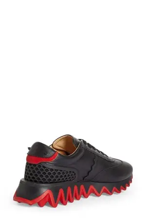 CHRISTIAN LOUBOUTIN Loubishark Low Top Sneaker - Black