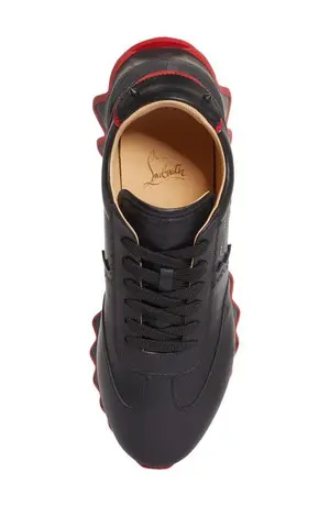 CHRISTIAN LOUBOUTIN Loubishark Low Top Sneaker - Black