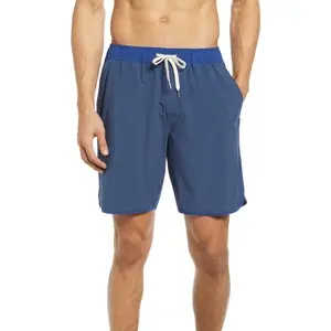 FAIR HARBOR Anchor Swim Trunks Dark Denim