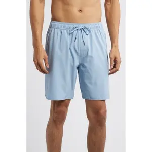 FAIR HARBOR Anchor Swim Trunks Light Blue