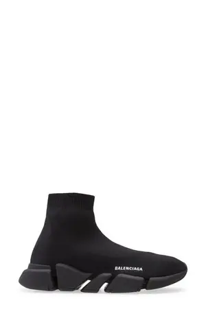 Balenciaga Speed Lt 2.0 Knit Slip-on - 1013 Black