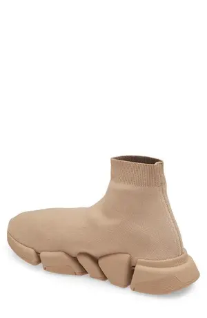 Balenciaga Speed Lt 2.0 Knit Slip-on - Beige