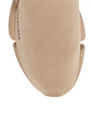 Balenciaga Speed Lt 2.0 Knit Slip-on - Beige