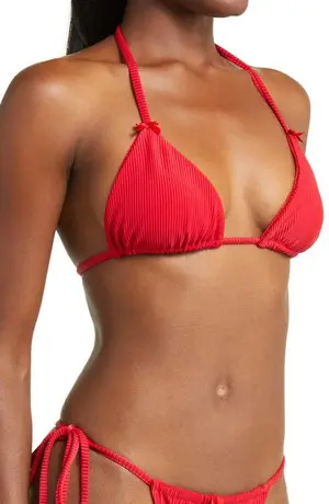 Frankies Bikinis Tia Rib Bikini Top