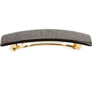 France Luxe France Luxe Rectangular Barrette Disco