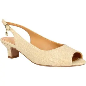 J. Reneé Jenvey Slingback Sandal - Gold