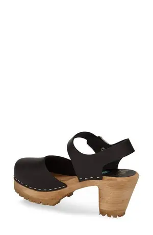 Mia Abba Leather Platform Sandals