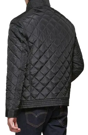 Cole Haan Quilted Jacket - Black