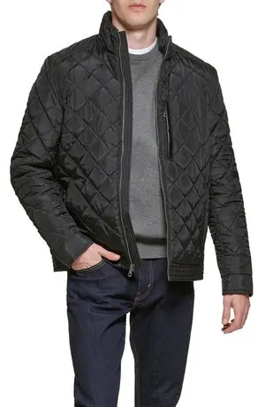 Cole Haan Quilted Jacket - Black