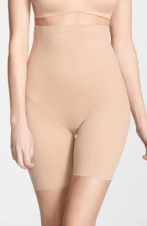 TC Shapewear Back Magic® High Waist Shaping Thigh Slimmer - Warm Beige