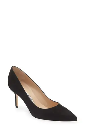Manolo Blahnik Pull On Pumps