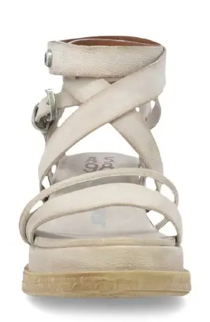 A.S.98 Labo Platform Sandal - Bone
