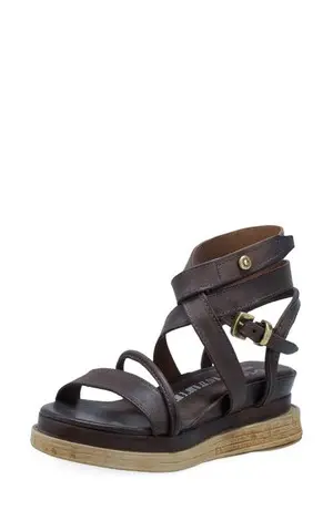 A.S.98 Labo Platform Sandal - Brown