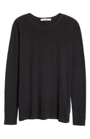 Rag & Bone The Long Sleeve Tee - Black