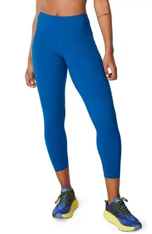 Sweaty Betty Power 7/8 Workout Pocket Leggings Oxford Blue