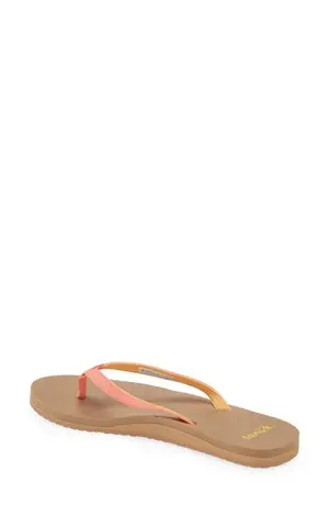 Sanuk Yoga Joy Flip-flop - Fusion Coral