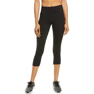 Sweaty Betty Power Workout Crop Pocket Leggings - Black
