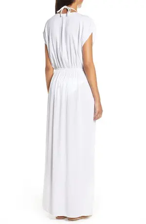 Elan Wrap Maxi Cover-up Dress