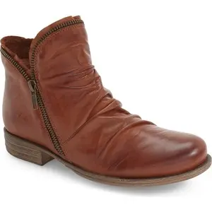 Miz Mooz Luna Ankle Boots - Brandy