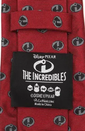 CUFFLINKS, INC. Incredibles Logo Neck Tie