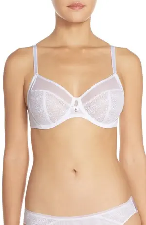Chantelle Chantelle Rivele Moi Perfect Fit Underwire Bra White