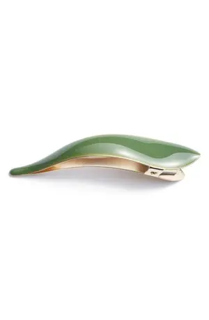 FICCARE Ficcare Maximas Silky Hair Clip Green