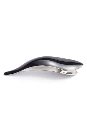 FICCARE Maximas Silky Hair Clip - Silky Black/silver