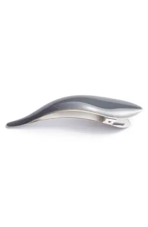 FICCARE Maximas Silky Hair Clip - Silky Grey/ Silver