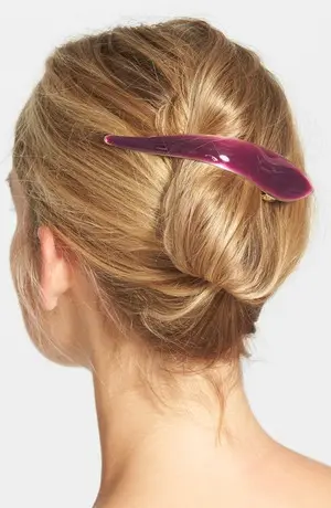 FICCARE Ficcare Maximas Silky Hair Clip Wine