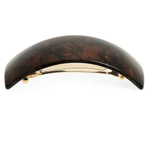 France Luxe France Luxe Volume Rectangle Barrette Fox