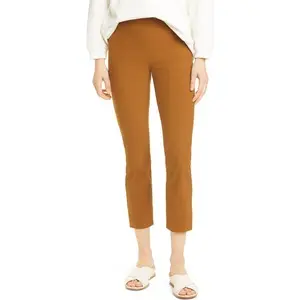 Vince Stitch Front Seam Leggings - Dark Bronze