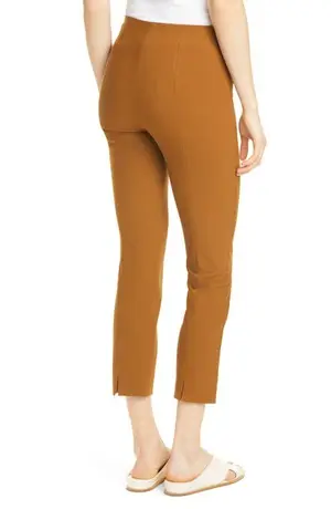 Vince Stitch Front Seam Leggings - Dark Bronze