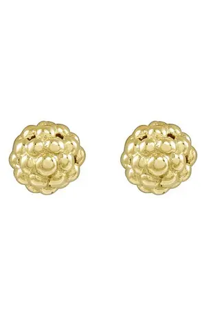 Lagos Caviar 18k Stud Earrings
