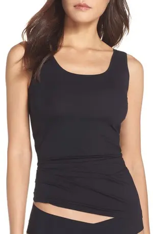Hanro Seamless Tank - Black