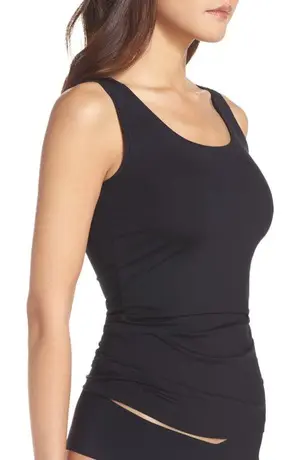 Hanro Seamless Tank - Black