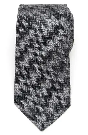 CUFFLINKS, INC. Herringbone Textured Neck Tie