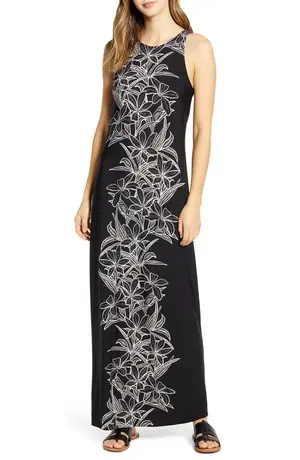 Tommy Bahama Midnight Blooms Maxi Dress
