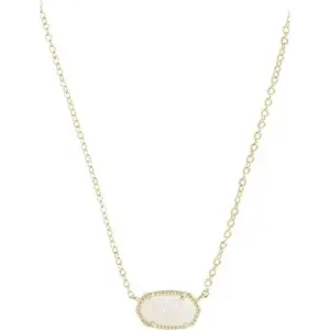 Kendra Scott Elisa Pendant Necklace - Iridescent