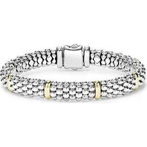 Lagos Caviar Rope Bracelet - Silver