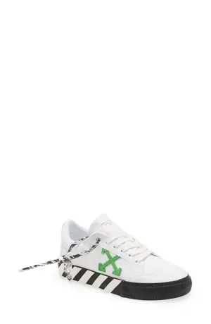 Off-White Vulcanized Low Top Sneakers White/ Green